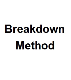 Breakdown Method | Propertylogy